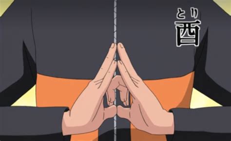 Naruto Chidori Hand Signs