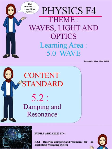 52 Damping And Resonance Pdf Resonance Oscillation