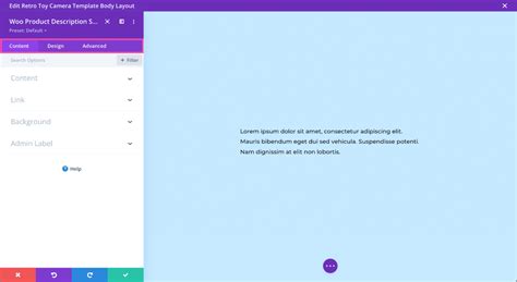 The Divi Woo Product Description Module Elegant Themes Documentation