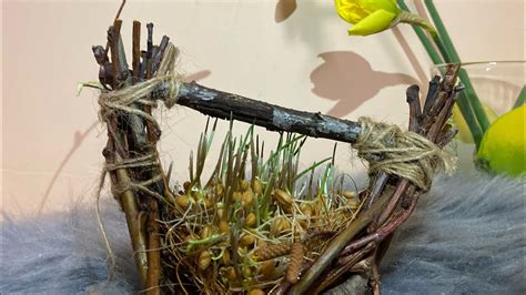 Пасхальный декор 🐰 🪵 своими руками Youtube