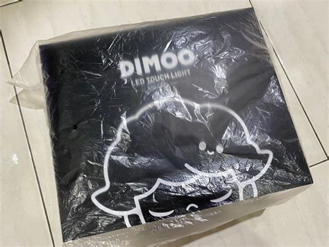 Popmart Dimoo Black And White Series Led Touch Light Hobbies And Toys