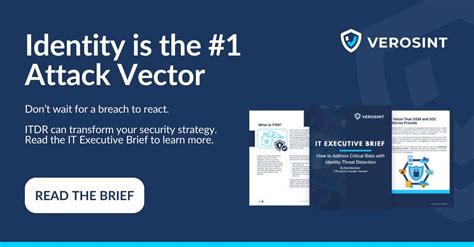 Identitysecurity Itdr Cyberthreats Zerotrust Verosint