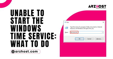 Unable To Start The Windows Time Service What To Do