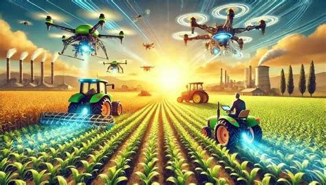 Revolución De Tecnología En Agricultura Menos Esfuerzo Mayor