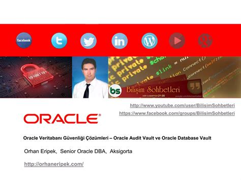 Oracle Audit Vault And Database Vault Ppt