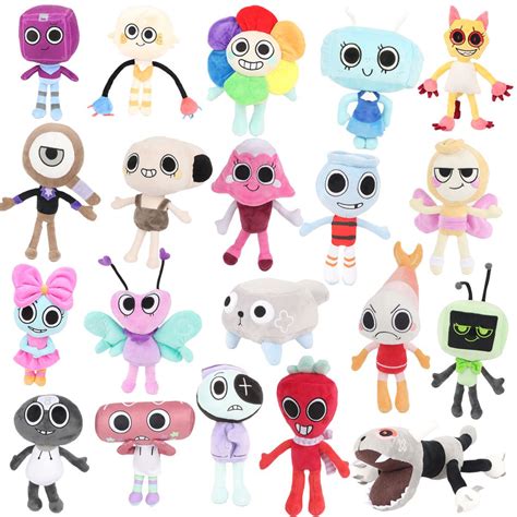 Dandys World Plush Goob Pebble Dandys World Plushie Horror Game Soft