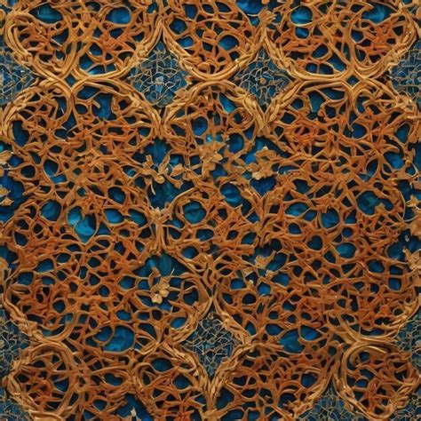 Premium Photo Arabic Ornament Wallpaper And Texture Neural Network Generated Art