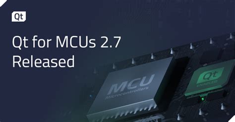 Meeting C And Embedded On Linkedin Qt For Mcus 27 Released