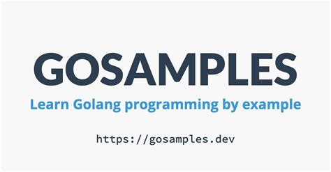 Cheatsheet For Reading Data From Standard Input In Go Rgolang
