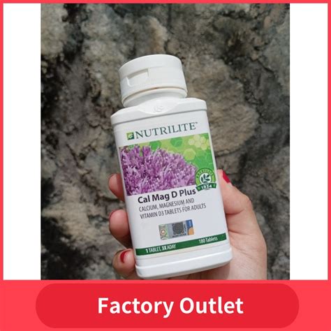 Amway Nutrilite Cal Mag D Plus 180 Tablets Ready Stock Lazada