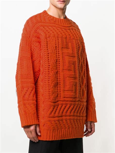 Études Cable Knit Sweater 896 Lookastic