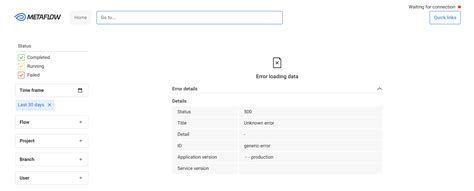trouble running locally the service ui `relation public flows v3 does not exist` · issue