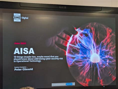 Benjamin Luck On Linkedin Cybersecurity Ot Aisa Engineering Safety