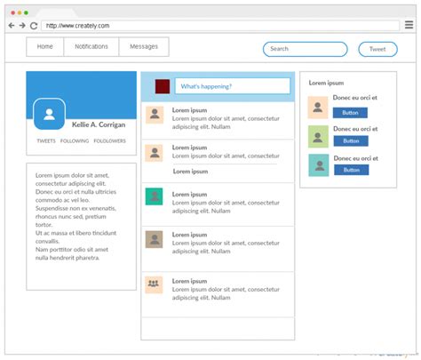 UI Mock Up Templates To Create Unique User Interfaces Creately Blog