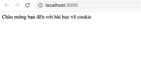 Xử Lý Cookei Với Nodejs