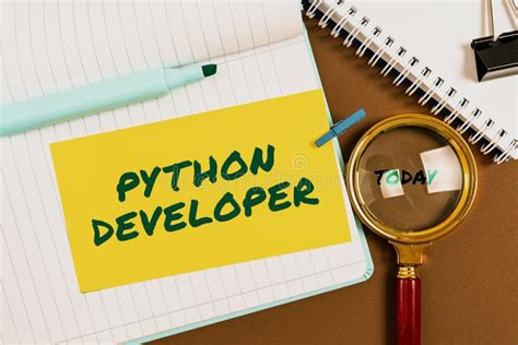 Text Showing Inspiration Python Developer Business Idea Employees Are Rewarded For Introducing