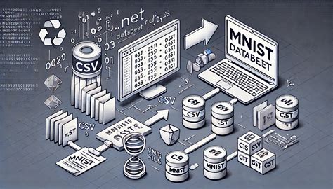 Converting Mnist Data To Csv Or Individual Files Using Net