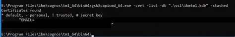 Configure Planning Analytics Local Ssl Certificate Exploring Tm1