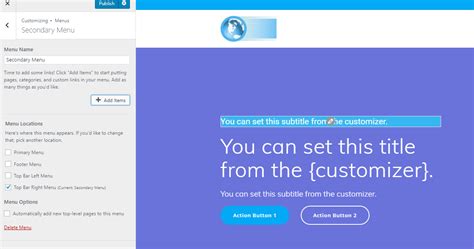 How To Add A Secondary Menu In The Website EmpowerWP KnowledgeBase