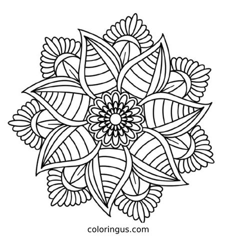 Mandala Coloring Pages Free Printable Pdf