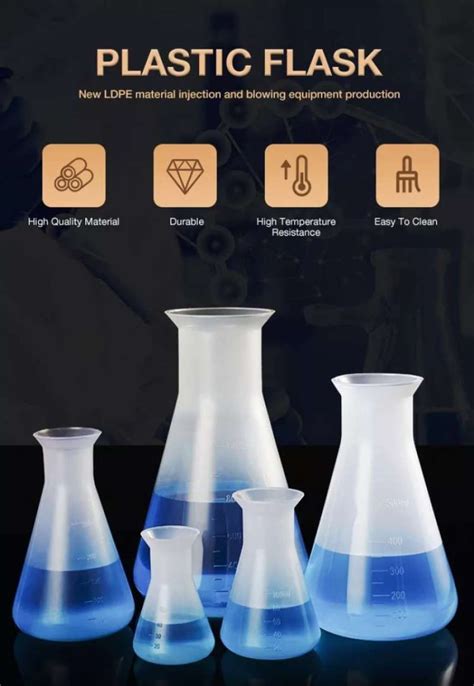 Promo Baru Erlenmeyer Flask Tabung Ukur Uji Cairan Kimia Lab Gelas Ukur 100ml Diskon 53 Di