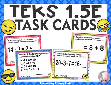 Three Task Cards With The Words Teks 1 5e And 3 6e
