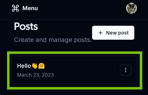 Post Editor Opens When Clicking On The Title Instead Of The Body · Issue 121 · Shadcn Ui