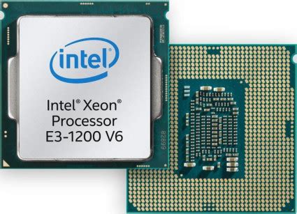 Intel Xeon E3-1275 v6 - Technische Daten