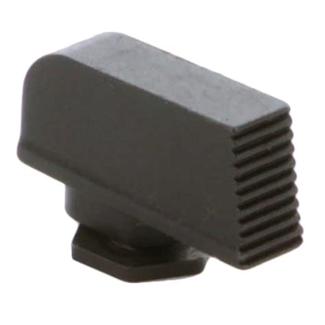 ameriglo serrated black 200 h 115 w front sight for glock gcf 200 115 for sale