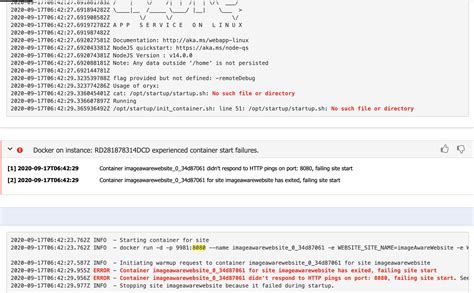 Javascript Port 8080 Failing And Startupsh Cannot Be Found When