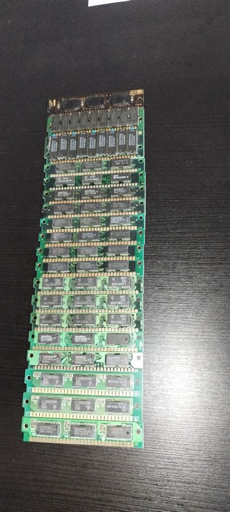 30 Pin Simm 19 Kusů 1mb Celkem 19 Mb Aukro