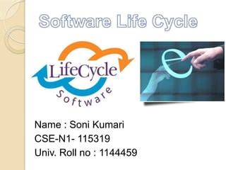 Software Life Cycle Pptx