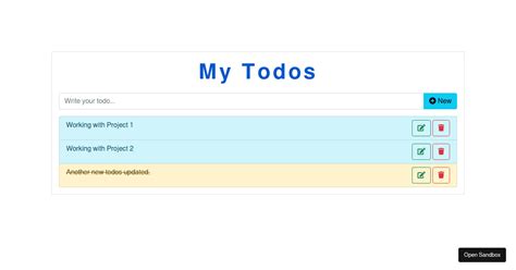 React Todo App Akash Codesandbox