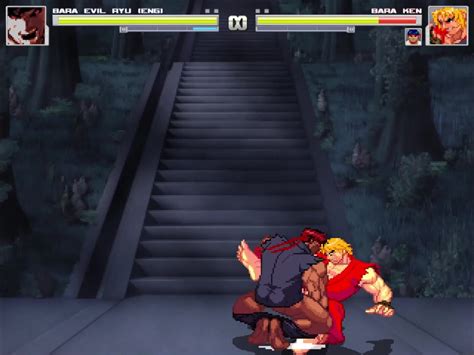 Mugen Evil Ryu Vs Ken And Ryu