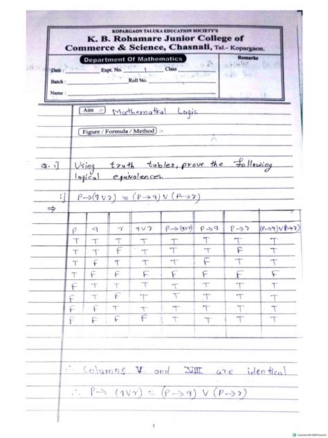 Math Practical Pdf
