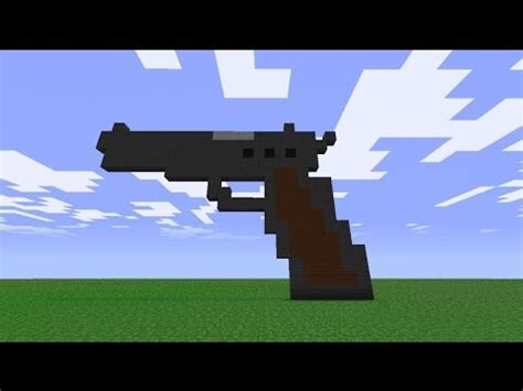Minecraft How To Make A Gun