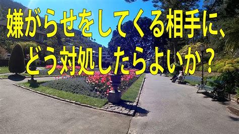 嫌がらせをしてくる相手にどう対処したらよいか YouTube