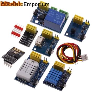 ESP8266 5V WiFi Relay Module DS18B20 DHT11 DHT22 RGB LED Controller