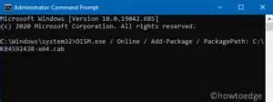 How To Install Windows 10 Cab Updates Via DISM