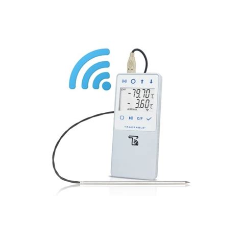 Control Company TraceableLIVE Ultra Low Datalogging Traceable Thermometer
