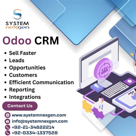 Odoo Odooerp Odoodevelopment Odoocrm Sellfaster Leads Opportunities Customers