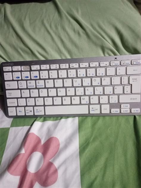 Miniso Ultra Thin Wireless Keyboard Computers And Tech Parts And Accessories Computer Keyboard On