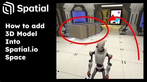 How To Add D Models Into Your Space In Spatial Io YouTube