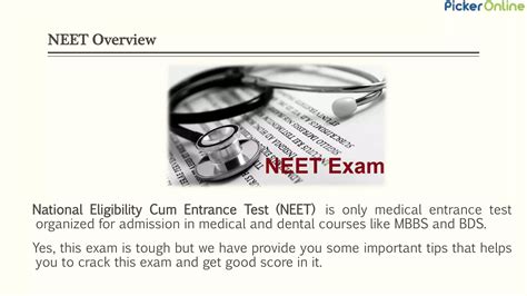 How To Prepare For NEET Exam POTX