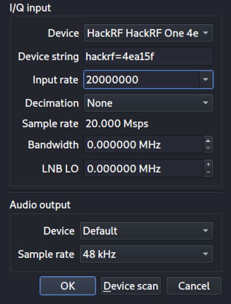 Hackrf One Setup Embedded Lab Vienna For Iot Security