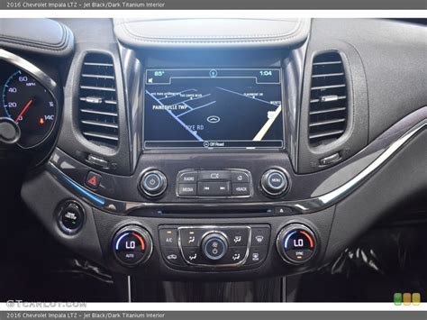 Jet Blackdark Titanium Interior Navigation For The 2016 Chevrolet