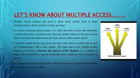 Time Division Multiple Access Pptx Computer Networking Computing