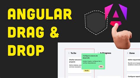 Angular Cdk Drag And Drop Tablero Kanban 🚀 Youtube