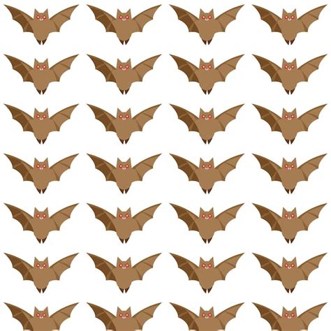 Premium Vector Bat Pattern Halloween Night Party Background Vector