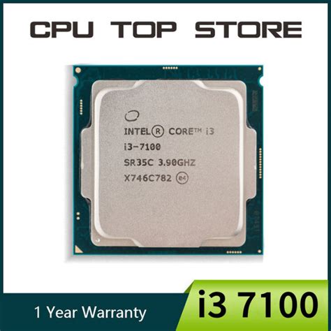 Intel Core I3 7100 Processor 3 90ghz 3m Dual Core Socket Lga 1151 Desktop Cpu Lazada